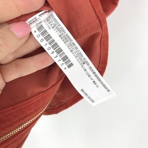 Forever 21 | Tops | Rust Colored Corduroy Zipfront Crop Top Nwot | Poshmark